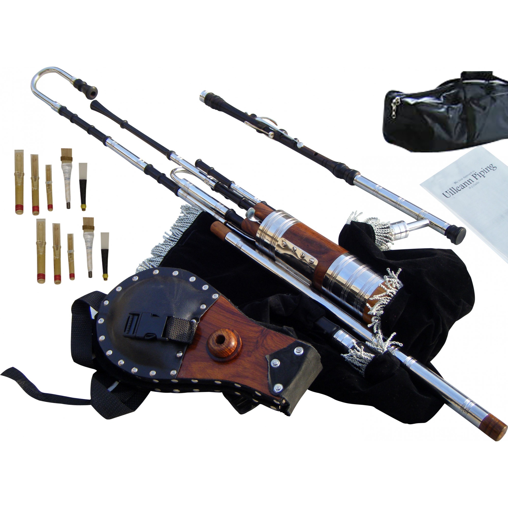 Uilleann Pipes Half Set