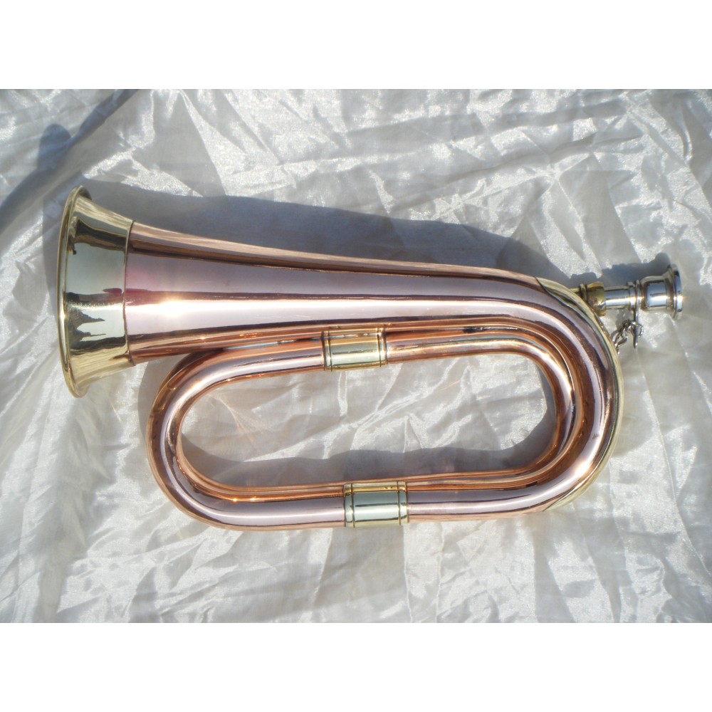 Bb Bugle | British Army Bugle | Copper
