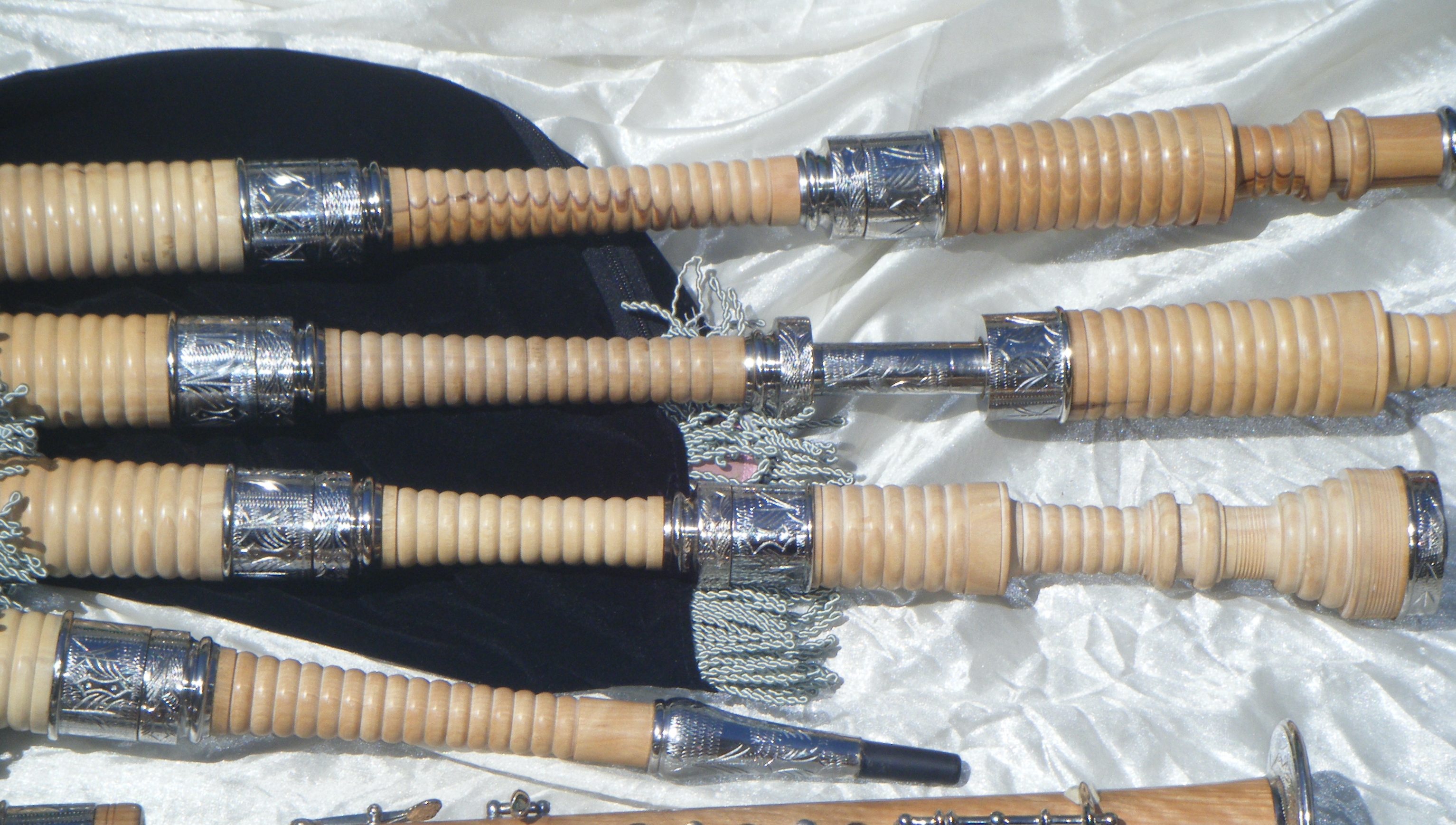 Irish War Pipes | Brian Boru Pipes | 5 Key Chanter